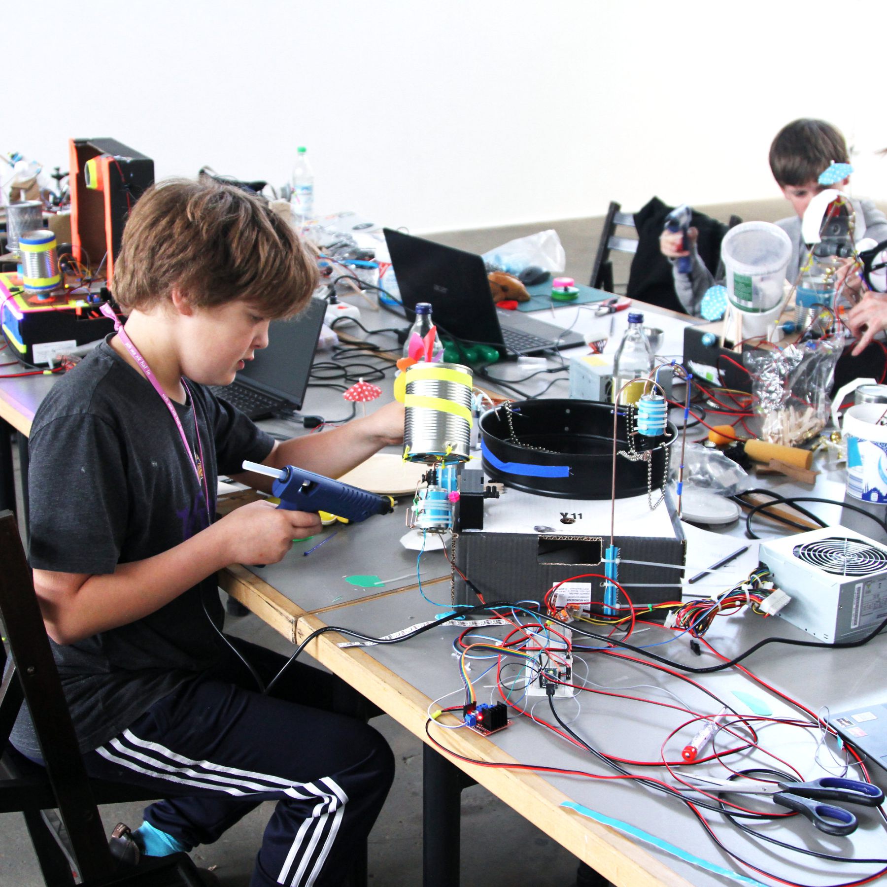 Ritsch Ratsch Klick Klack Soundmaschinen Werkstatt in den Sommerferien